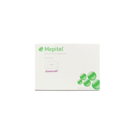 MEPITEL WOUND DRESSING 5 X 7.5CM (10)