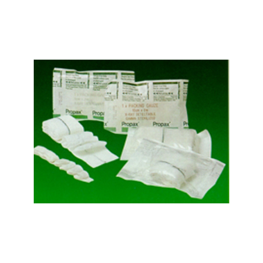 GAUZE DRAIN SWABS SPLIT (FOR TRACH)7.5X7.5CM 40s