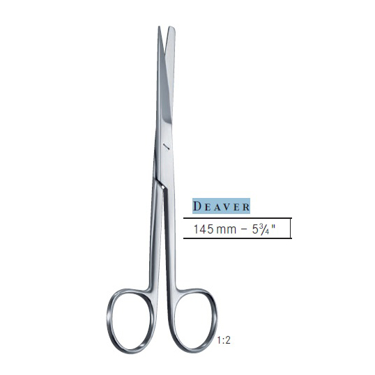 SCISSORS DEAVER 14.5CM SURGICAL HOUSE S/B